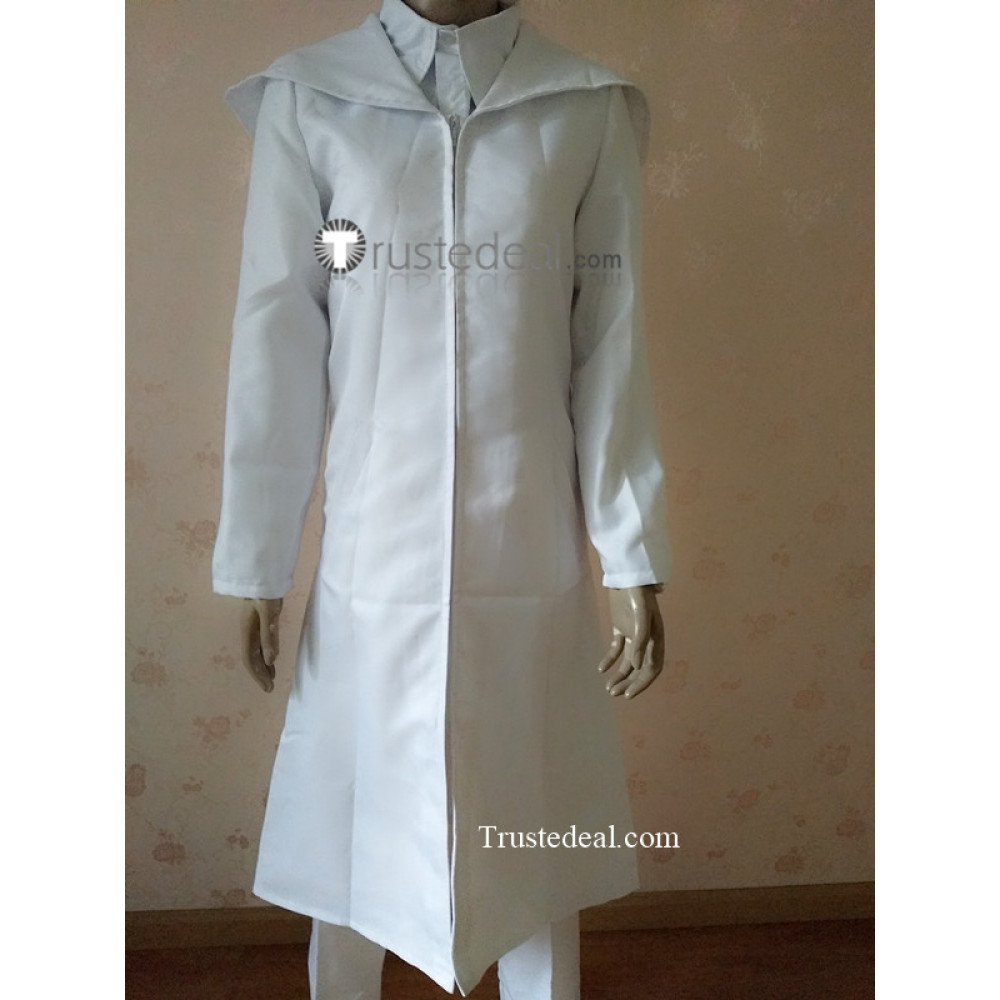 Devilman Crybaby Ryo Asuka White Coat Cosplay Costume
