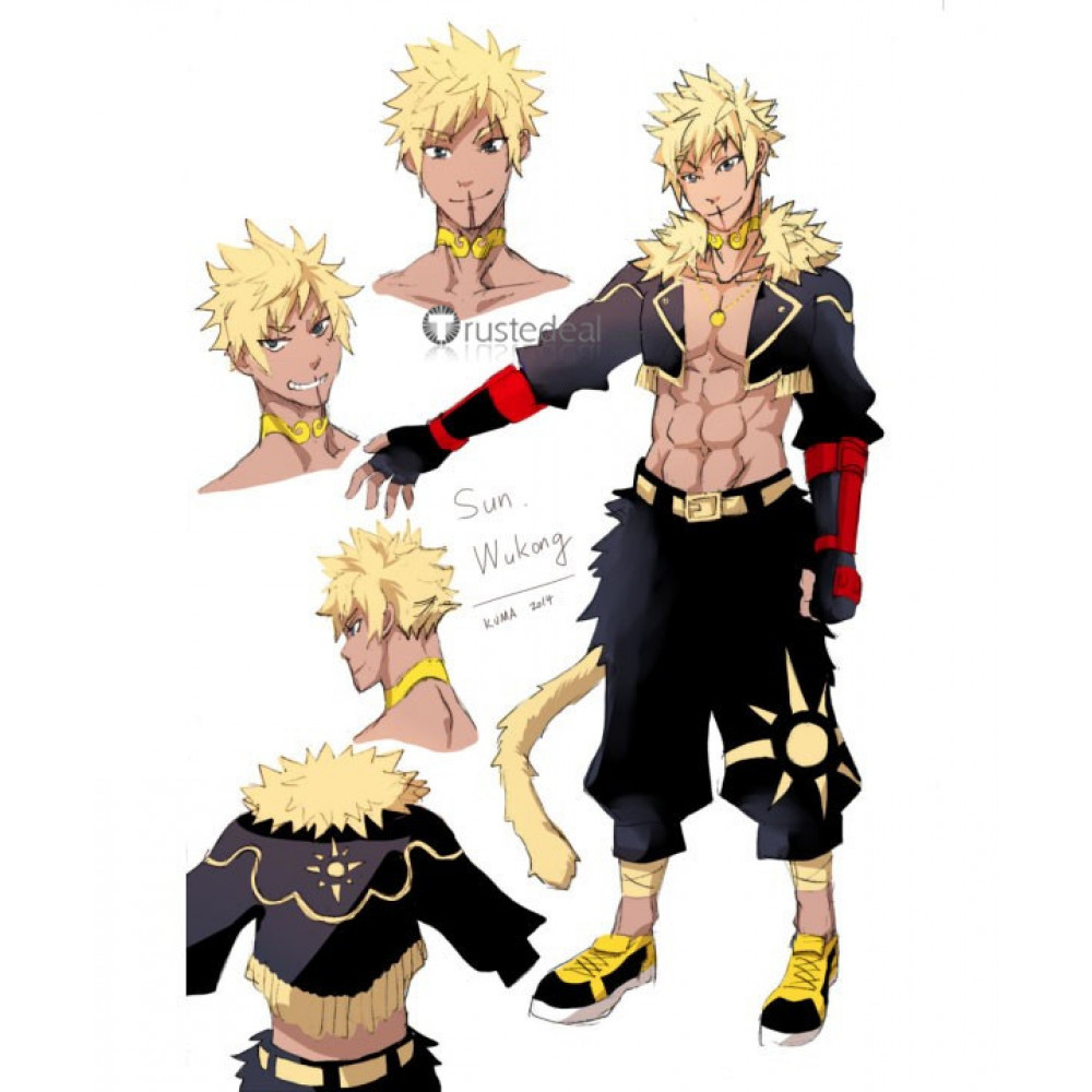Rwby Sun Wukong Cosplay Costume