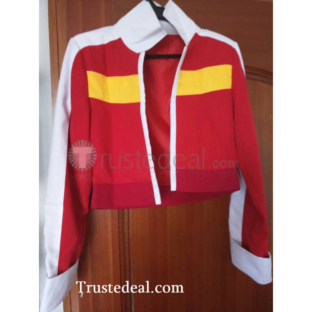 Voltron Legendary Defender Keith Red Jacket Cosplay Costume