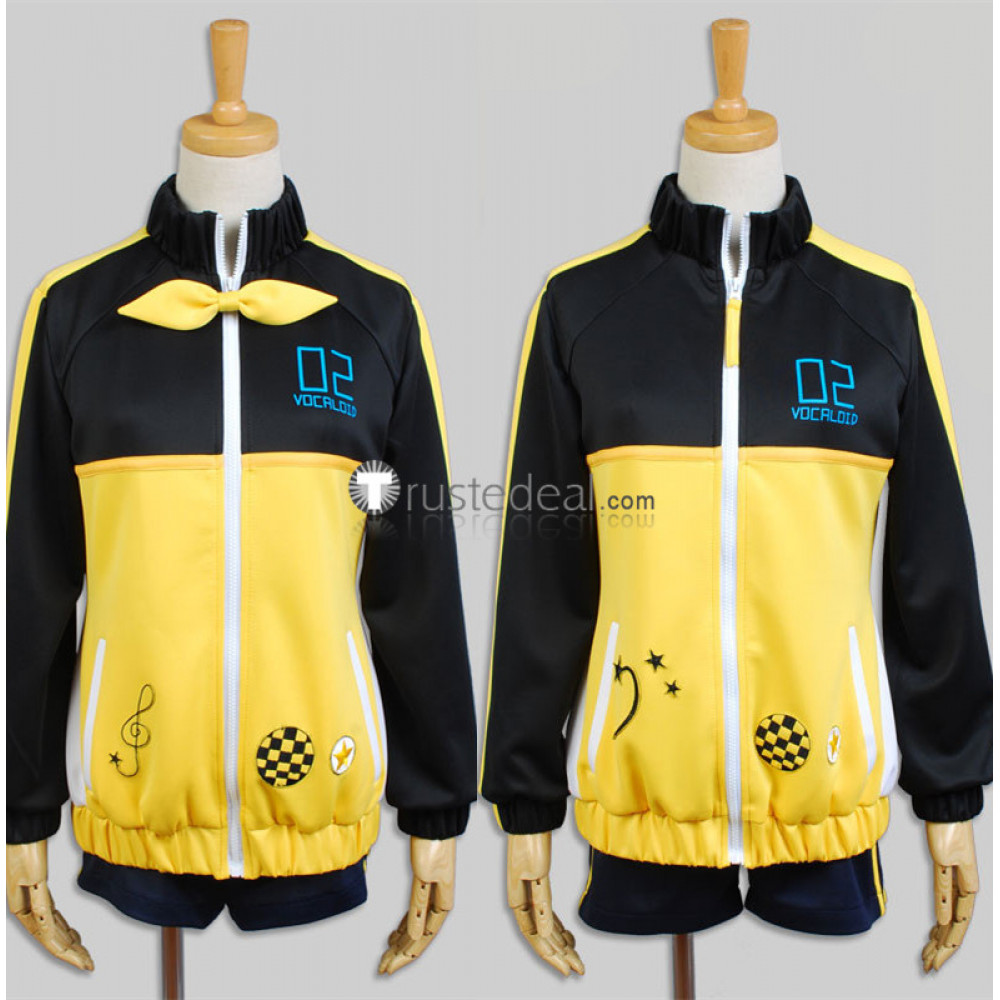 Vocaloid Kagamine Rin Len Stylish Energy Project DIVA F Cosplay Costumes