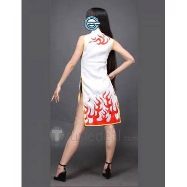 Ikki Tousen Battle Vixens Hakufu Sonsaku Sun Ce Cheongsam Cosplay Costume