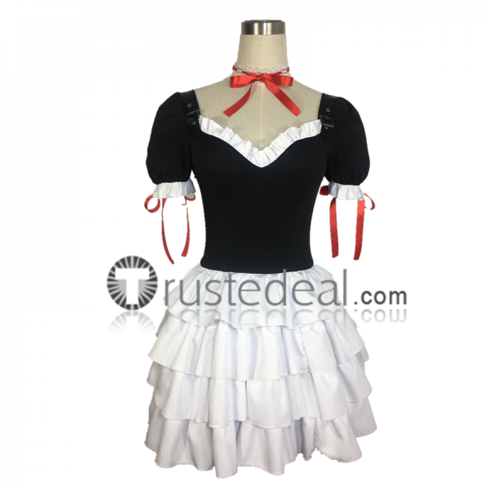 Neon Genisis Evangelion Asuka Langley Sohryu Gothic Lolita Cosplay Costume