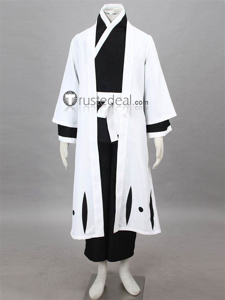 Bleach 8th Division Captain Kyouraku Shunsui Cloak Cosplay Costume