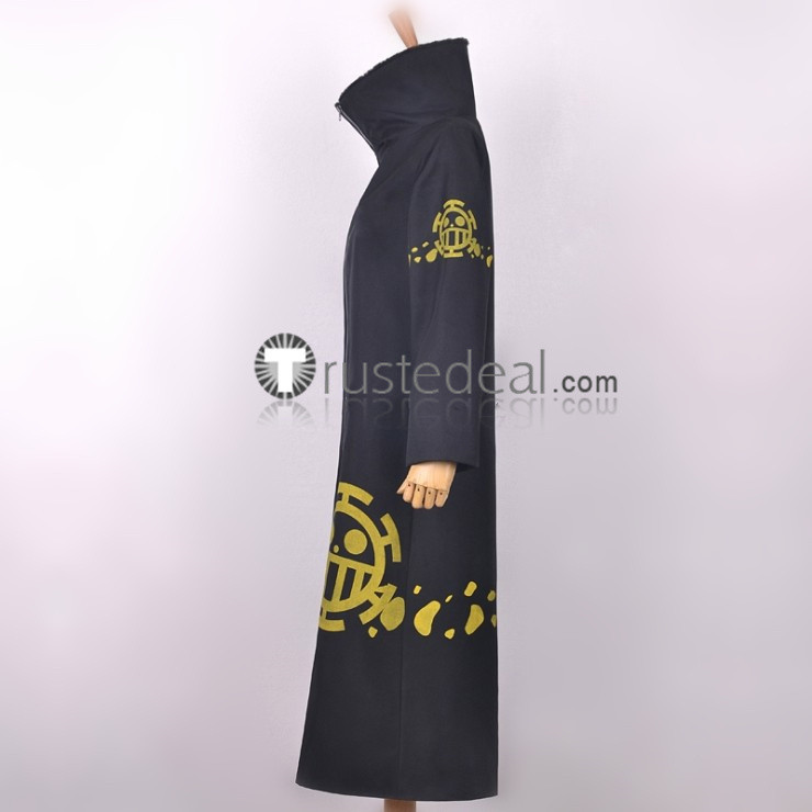 One Piece Trafalgar Law Coat 2 years later Cosplay Costumes