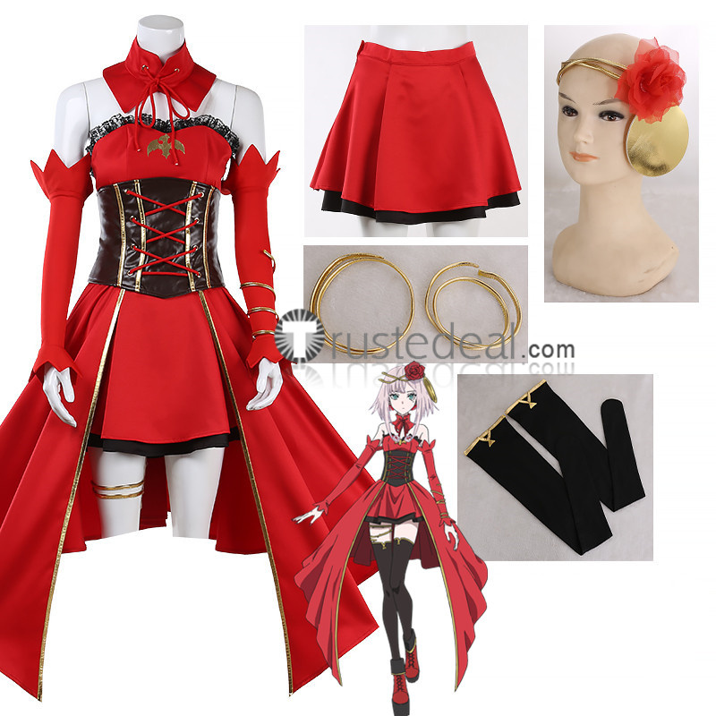 Takt Op Destiny Red Dress Cosplay Costume
