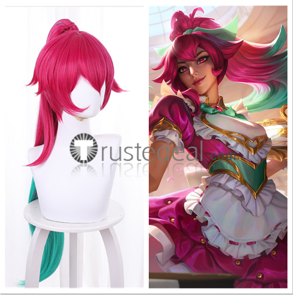 League of Legends LOL Cafe Cuties New Skin Annie Soraka Sivir Gwen Pink ...