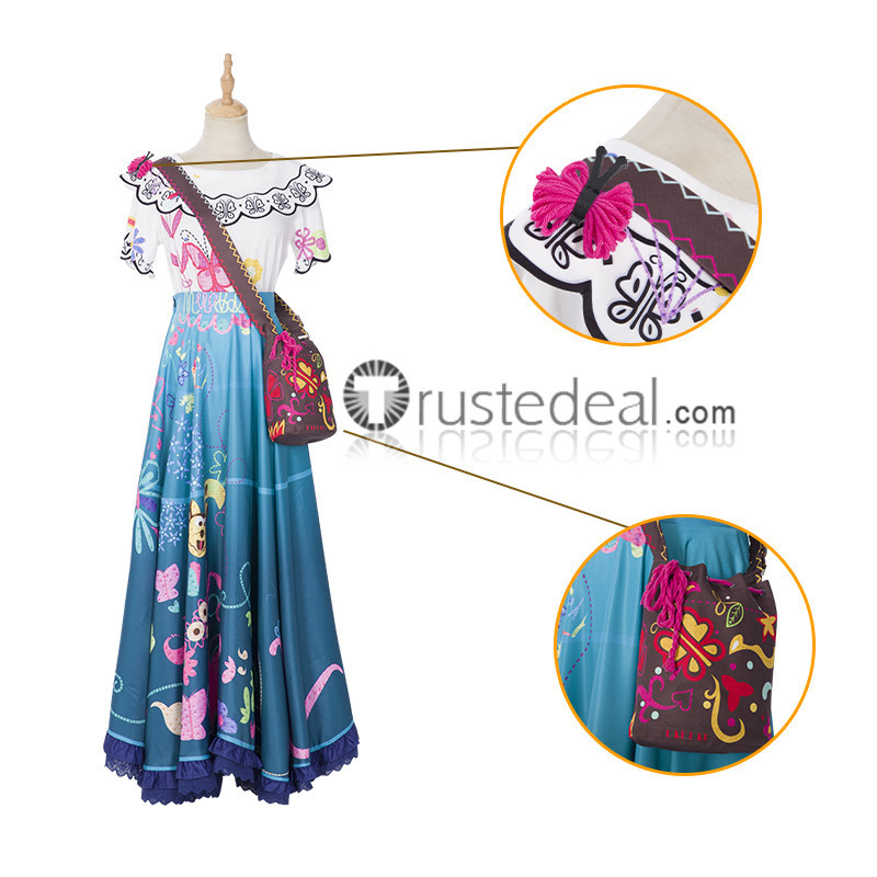 Encanto Film Mirabel Madrigal Disney Cosplay Costume
