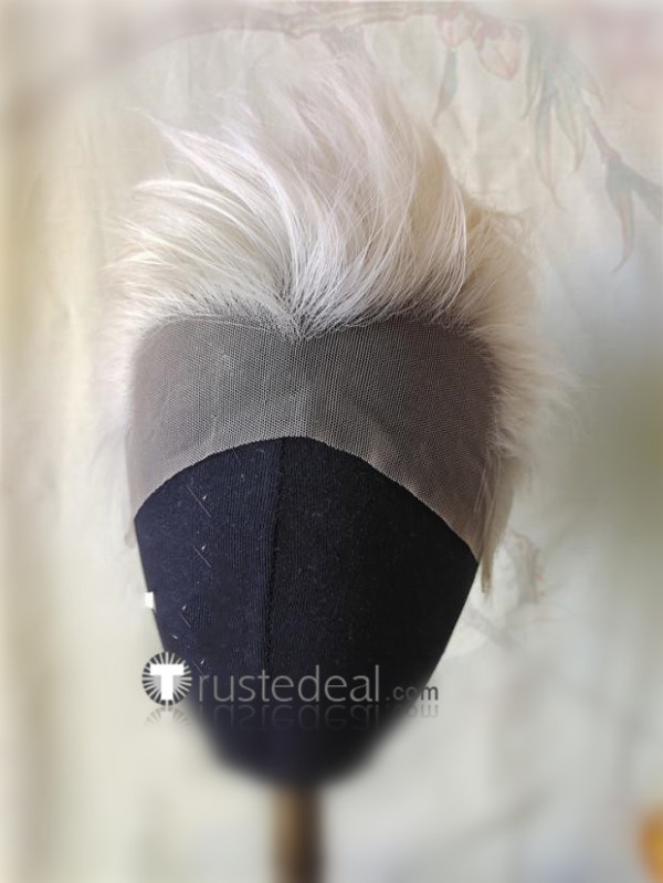 Fantastic Beasts Gellert Grindelwald Lace Front Light Blonde Cosplay Wig