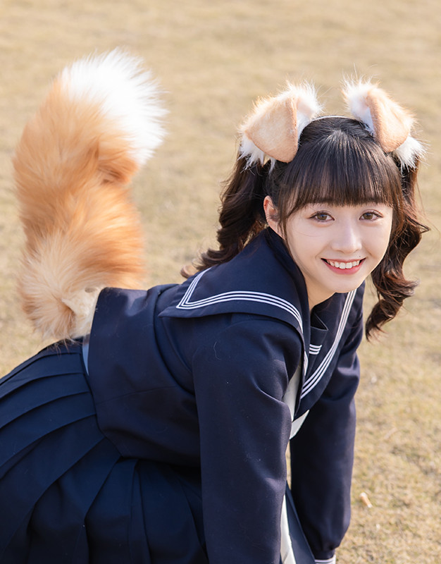 US$ 95.89 - Electric Handmade Tail by Faux Fur - www.trustedeal.com