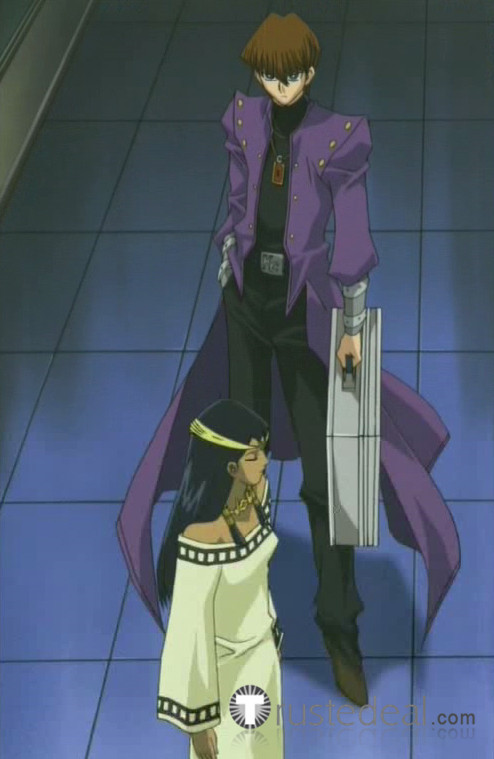 YuGiOh Seto Kaiba Purple Jacket Cosplay Costume