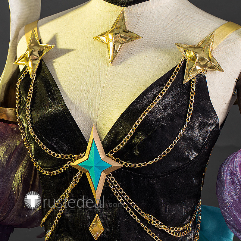League of Legends LOL Star Guardian Prestige Syndra Cosplay Costume