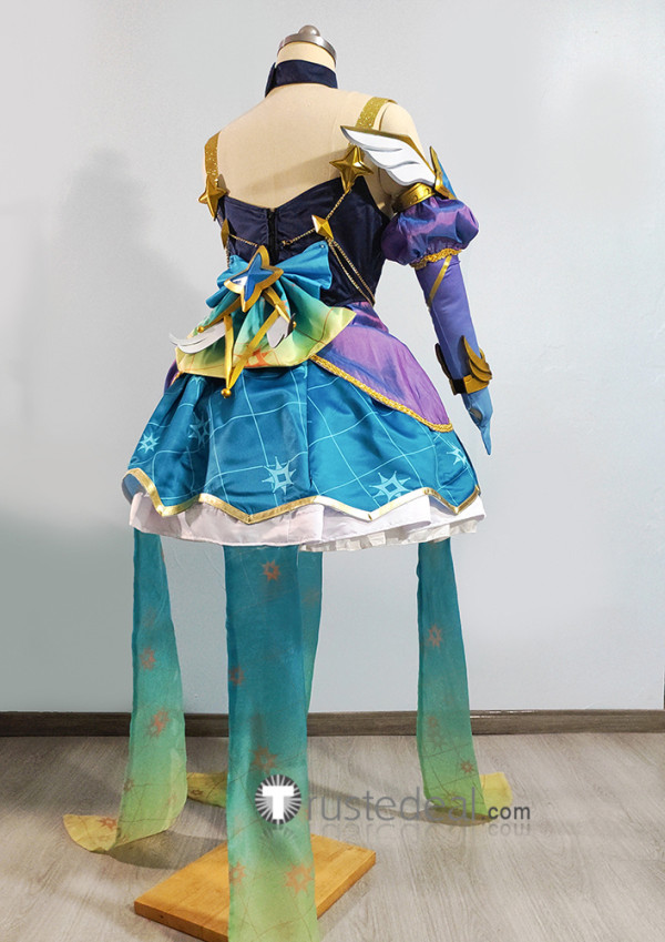League of Legends LOL Star Guardian Prestige Syndra Cosplay Costume