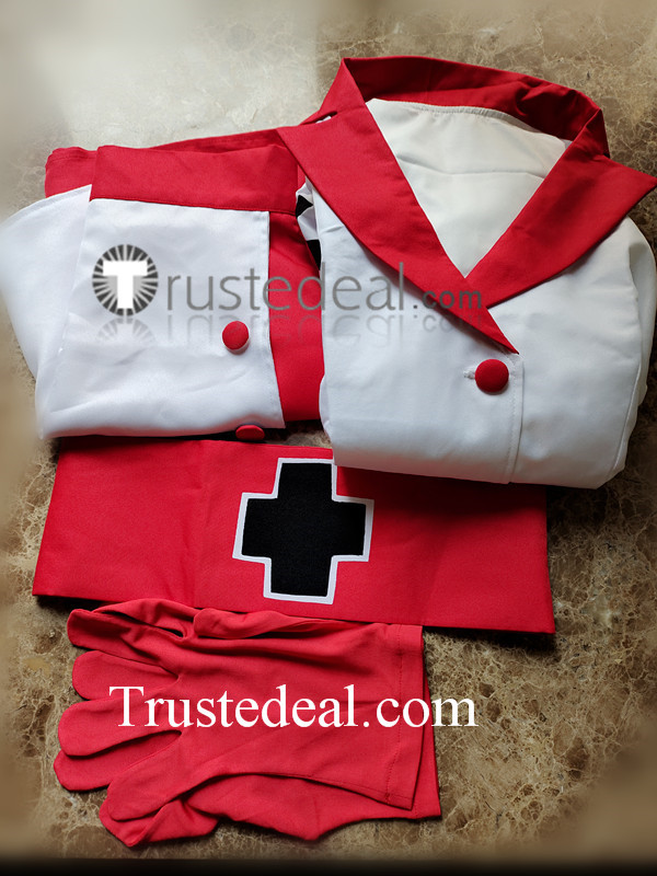 Dark Deception The Reaper Nurses Red White Cosplay Costume