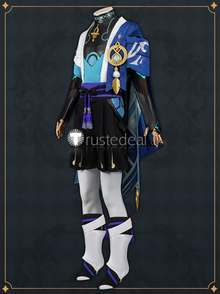 Genshin Impact Wanderer Scaramouche Cosplay Costume