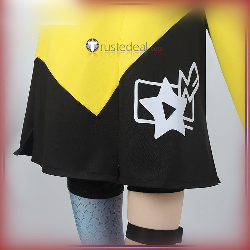 Pokemon Scarlet and Violet Gym Leader Iono Yellow Cosplay Costume