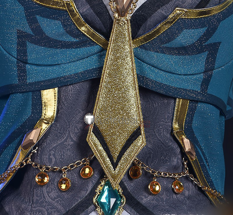 Genshin Impact Lisa Second Blooming New Skin Cosplay Costume