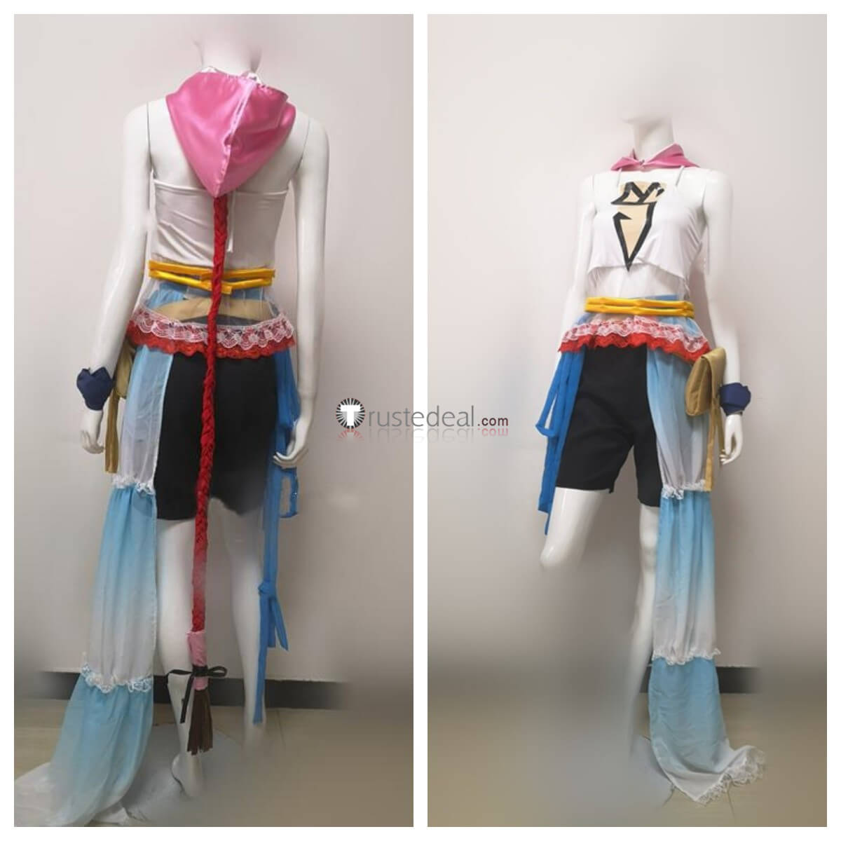 Final Fantasy X-2 FF12 Gunner Yuna Cosplay Costume