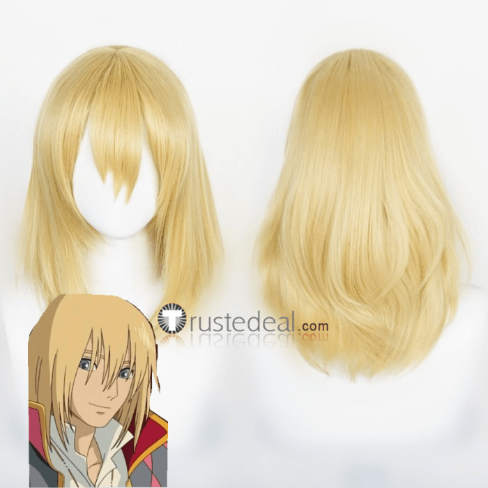 Howl's Moving Castle Howl Blonde Cosplay Wig