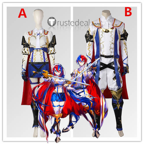 Fire Emblem Engage Male Female Alear Lueur Cosplay Costume