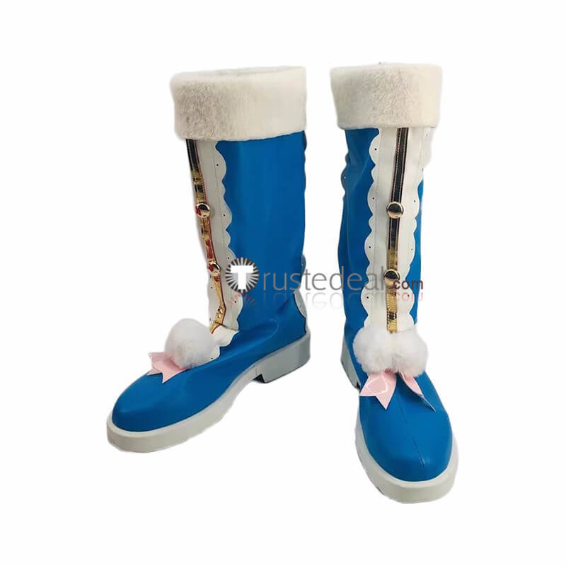 Hyperdimension Neptunia Neptune Ram Rom Cosplay Shoes Boots