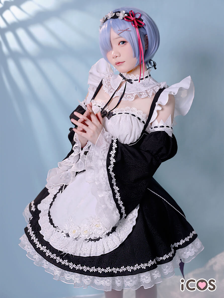 ICOS Re Zero Kara Hajimeru Isekai Seikatsu Twins Rem Ram Lolita Maid ...