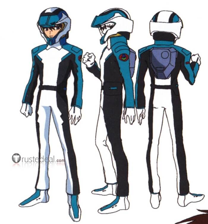 Mobile Suit Gundam SEED Kira Yamato Earth Alliance Military Uniform ...