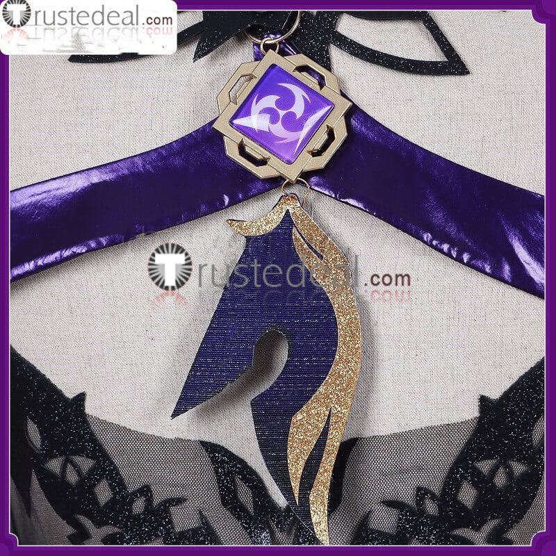 Genshin Impact Keqing Opulent Splendor New Skin Keqing Cosplay Costume