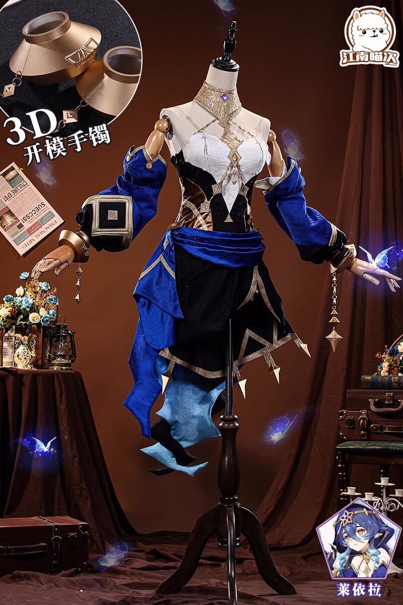 Jiangnan Genshin Impact Layla Cosplay Costume