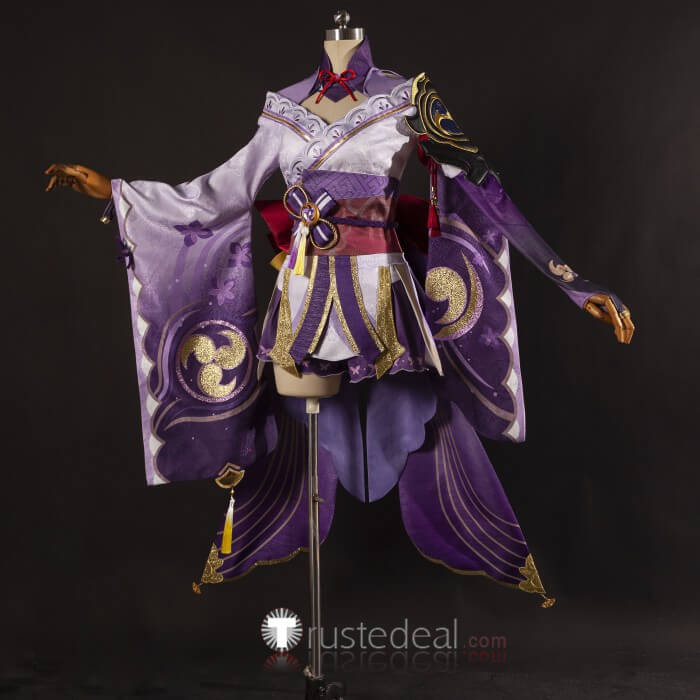 Genshin Impact Baal Raiden Ei Shogun Beelzebul Cosplay Costume