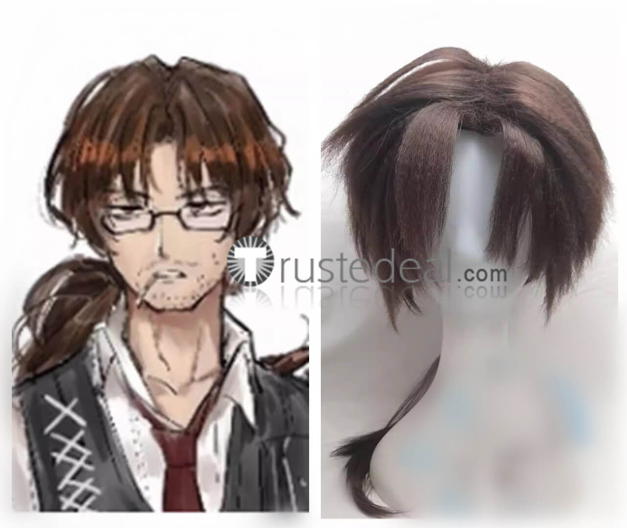 Limbus Company Don Quixote Gregor Sinclair Faust Kromer Styled Cosplay Wig