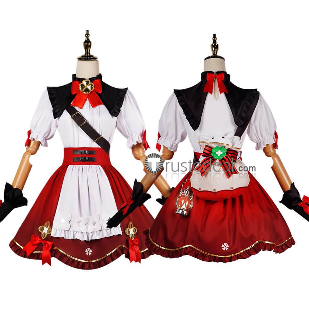 Genshin Impact Klee New Skin Blossoming Starlight Cosplay Costume