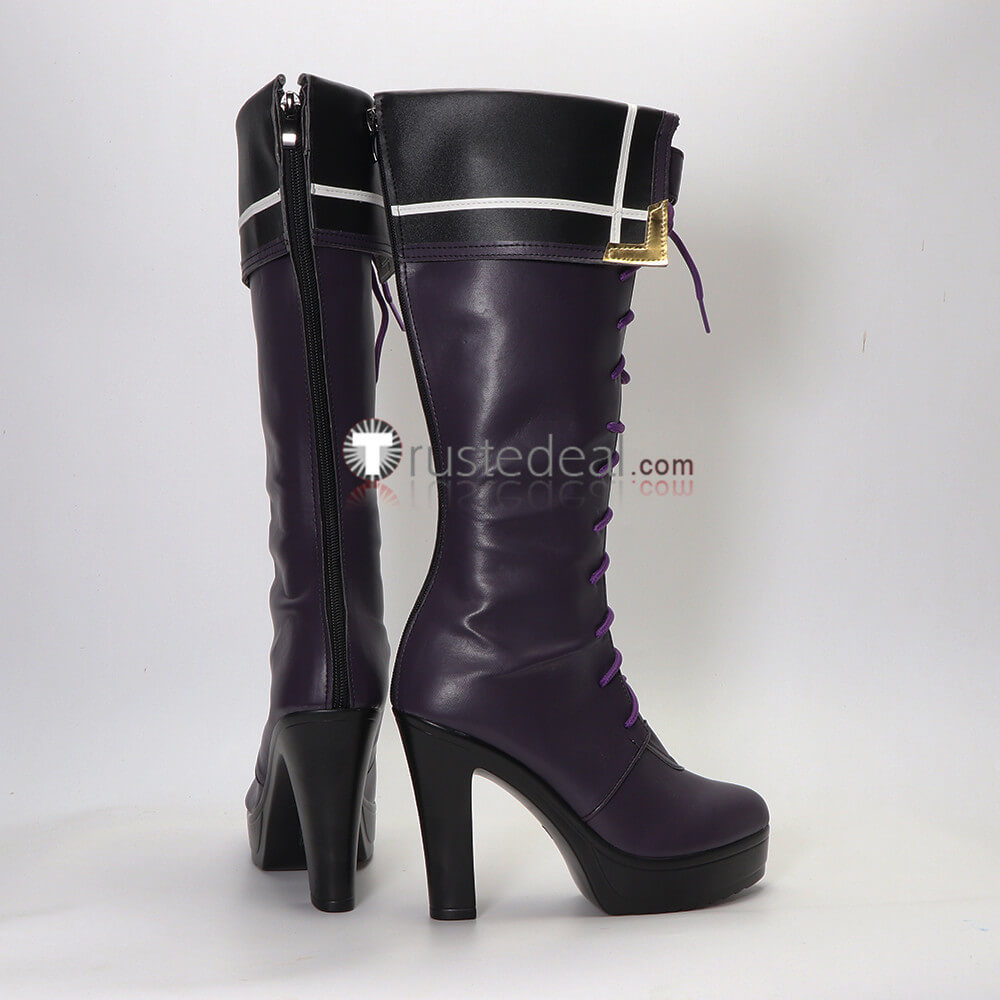 Vtuber Virtual YouTuber NIJISANJI Lauren Iroas Selen Tatsuki Gawr Gura Cosplay Shoes Boots