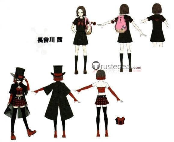 Persona 5 Strikers Shadow Akane Hasegawa Monarch Shool Uniform Cosplay ...