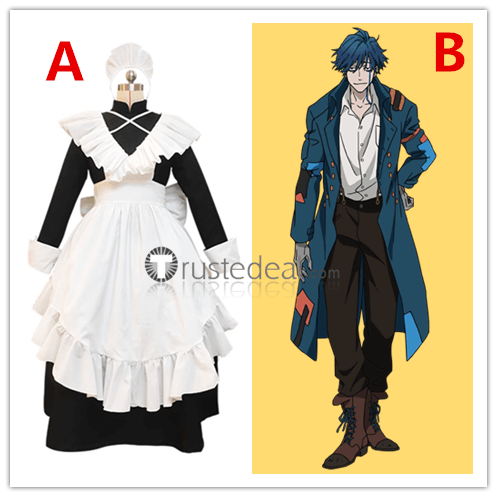 Undead Girl Murder Farce Tsugaru Shinuchi Shizuku Hasei Maid Kimono ...