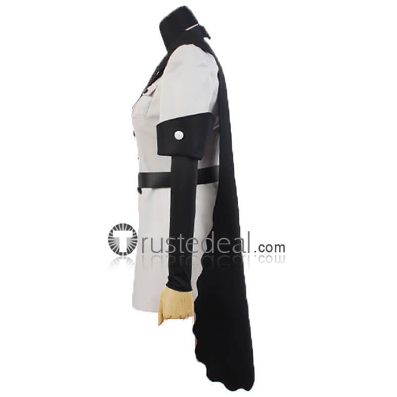 Akame ga Kill Esdeath White Black Cosplay Costume