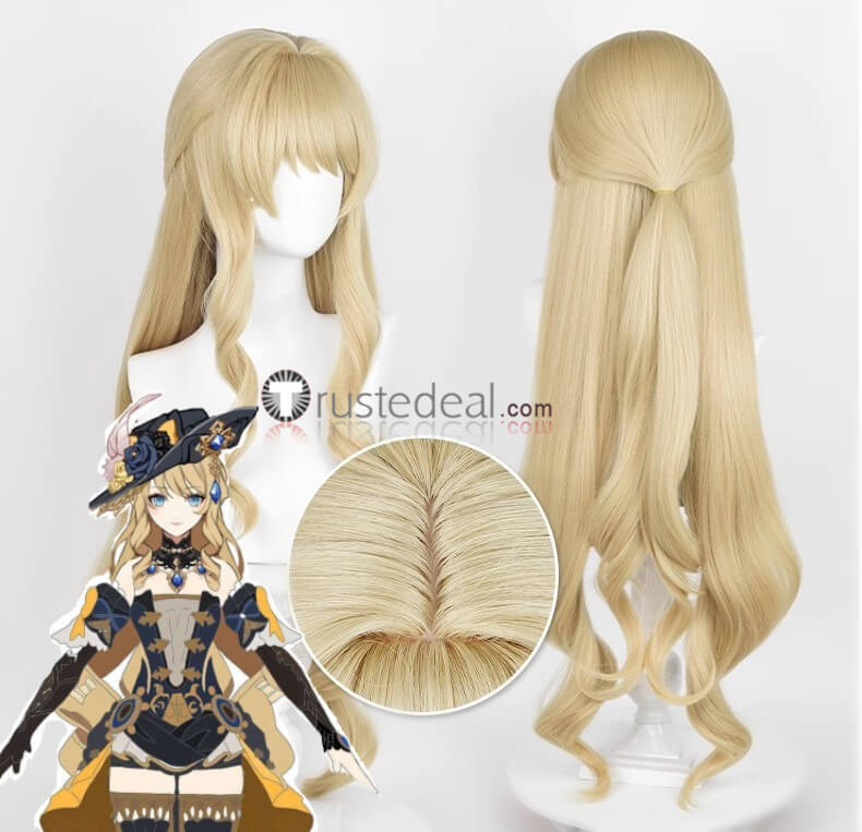 Genshin Impact Fontaine Navia Cosplay Costume