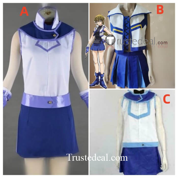 Yu-Gi-Oh! GX Alexis Rhodes Cosplay Costumes