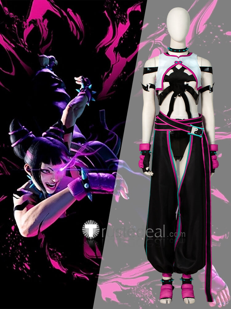 Street Fighter 6 Juri Han Cosplay Costume