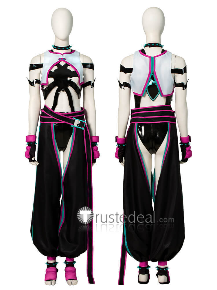 Street Fighter 6 Juri Han Cosplay Costume