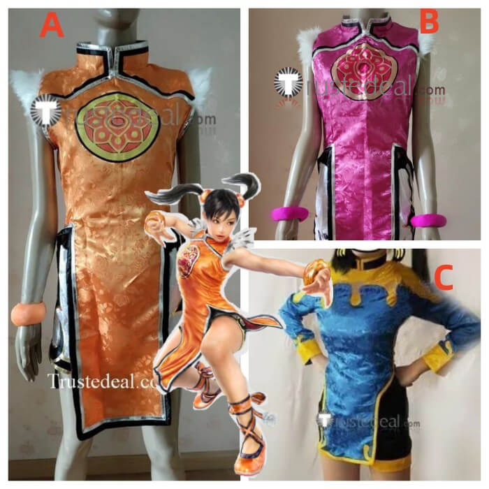 Tekken7 Ling Xiaoyu Yellow Cosplay Costume