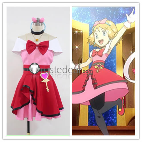 Pokemon XY Master Class Tournament Performance Serena Cosplay Costume