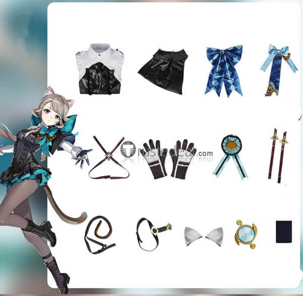 Genshin Impact Lyney and Lynette Twins New Skin Cosplay Costume