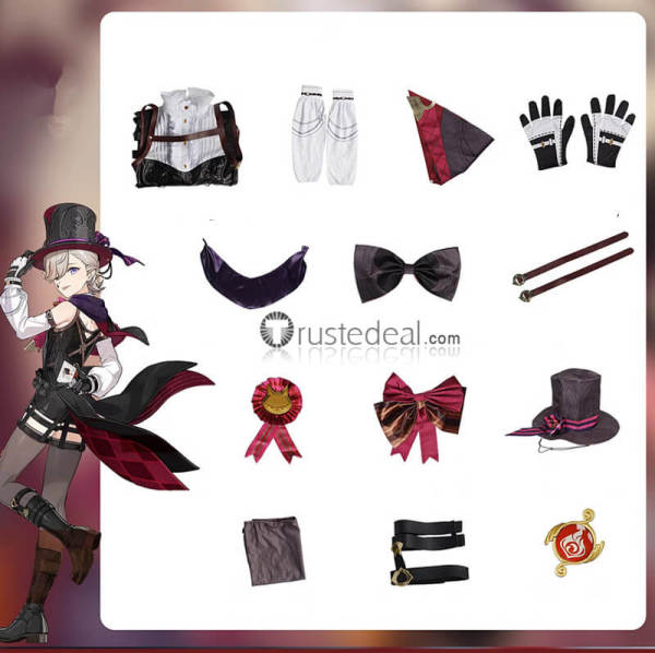 Genshin Impact Lyney and Lynette Twins New Skin Cosplay Costume