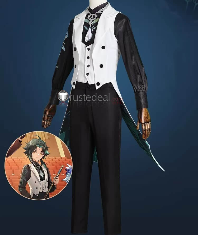 Genshin Impact Concert 2023 Xiao Cosplay Costume