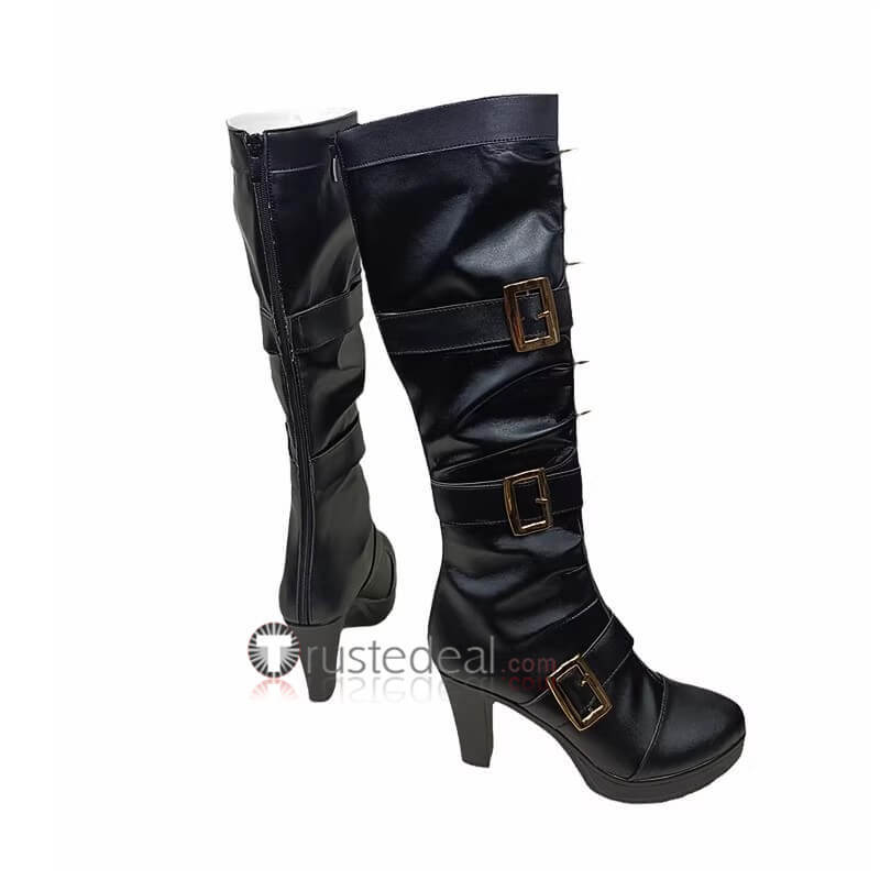 Danganronpa Trigger Happy Havoc Junko Enoshima Miu Iruma Cosplay Boots