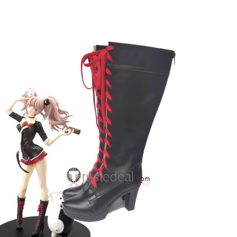 Danganronpa Trigger Happy Havoc Junko Enoshima Miu Iruma Cosplay Boots