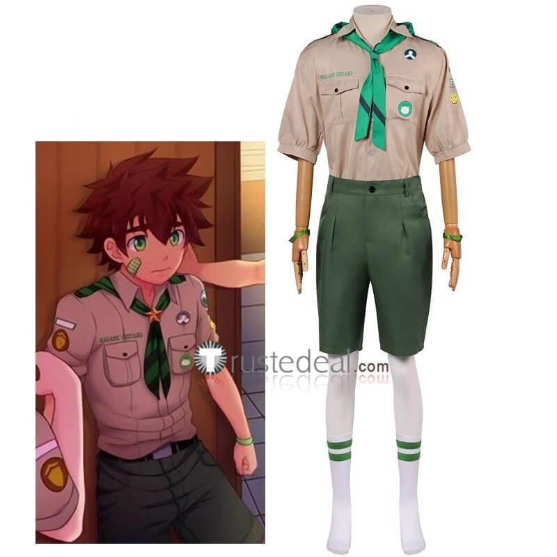 Camp Buddy Keitaro Nagame Taiga Akatora Cosplay Costume