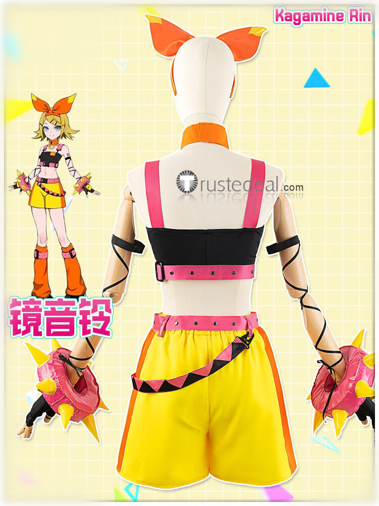 Vocaloid Miku Magical Mirai 2023 Kagamine Rin Len Cosplay Costume