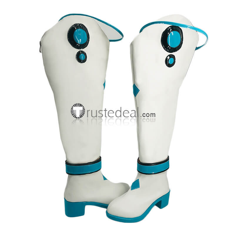 Vocaloid Hatsune Miku With You Race Summer Symphony Cosplay Boots Shoes ...