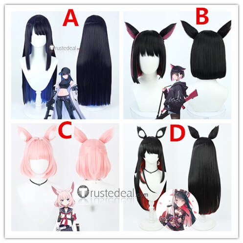 Blue Archive Joumae Saori Kyouyama Kazusa Kosaka Wakamo Niko Pink Blue ...